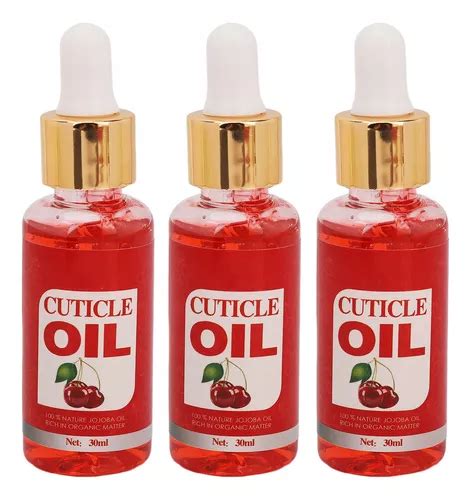 Lápiz De Aceite Para Cutículas 3 Unidades 30 Ml Nutrición Cuotas