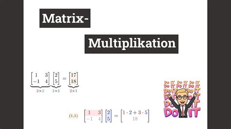 Matrix Multiplikation YouTube