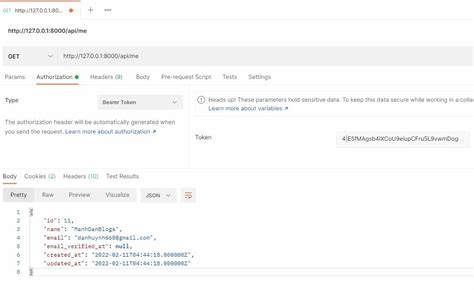Laravel Rest Api With Sanctum Authentication Manhdan Blogs