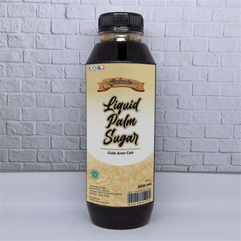 Jual Gula Aren Cair Premium Ml Liquid Palm Sugar Gulanic Brown
