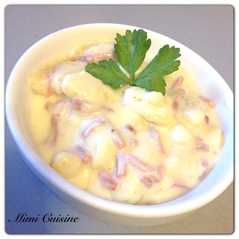Gnocchis Jambon sauce au chèvre Recette Cookeo