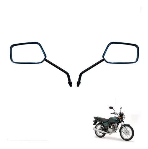 Espelho Retrovisor Cg Titan Fan Par Original Honda Frete Gr Tis