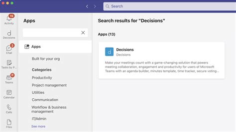 How Decisions Works Meeting App For Microsoft Teams And Office