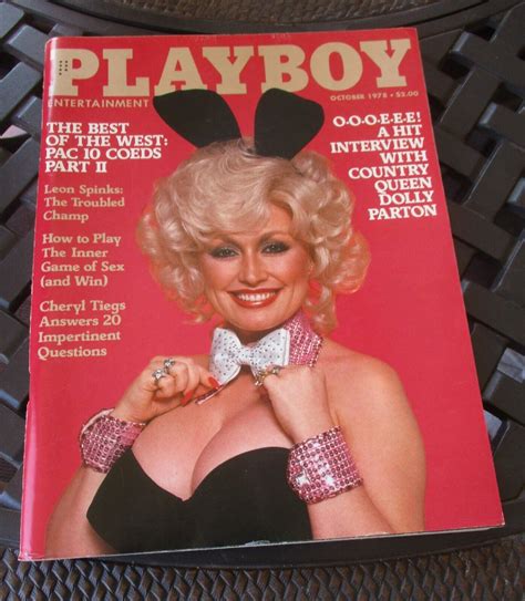Mavin Playboy Magazine Dolly Parton Cover October 1978 Issue Very