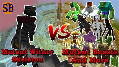 Mutant Wither Skeleton Mutant Of The Nether Vs Mutant Beasts And More