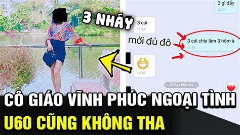 Drama giáo viên mầm non Vĩnh Phúc NGOẠI TÌNH với 2 người trong đó có