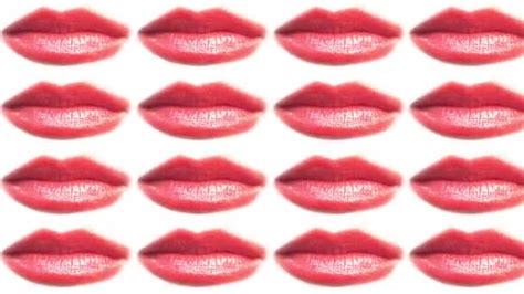 Lipstick Kiss Print Isolated Seamless Pattern Red Vector Lips Set