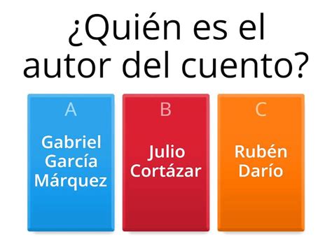 Comprensión lectora El ahogado más hermoso del mundo Quiz