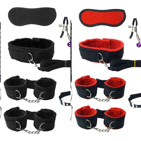 Bondage Sept Pi Ces Costume En Peluche Sm Jouet Alternatif Instrument