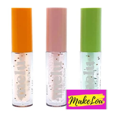 Lip Oil Melu By Ruby Rose RR 7300 Shopee Brasil