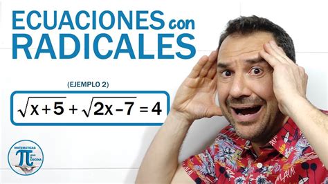 Ecuaci N Con Ra Ces En X Y X