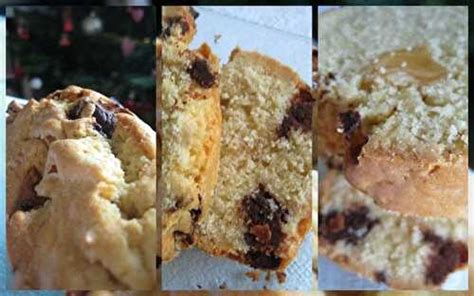 Cake aux truffes au chocolat et aux poires séchées de Hum ça sent bon