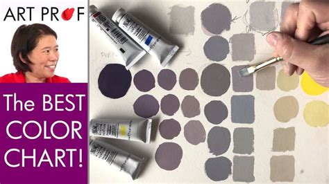 The Best Color Chart Mixing Complementary Colors In Gouache Color