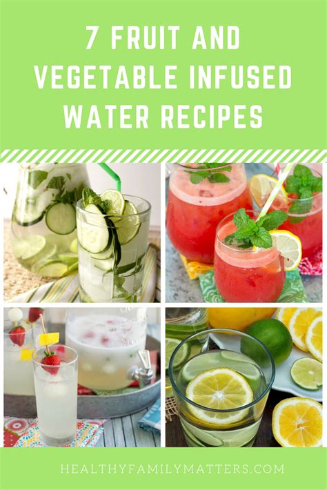 Vegetable Infused Water Benefits Health Benefits
