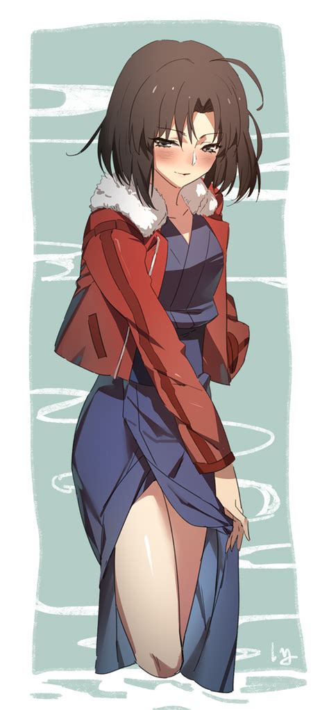 Ryougi Shiki Kara No Kyoukai Drawn By Club3 Danbooru