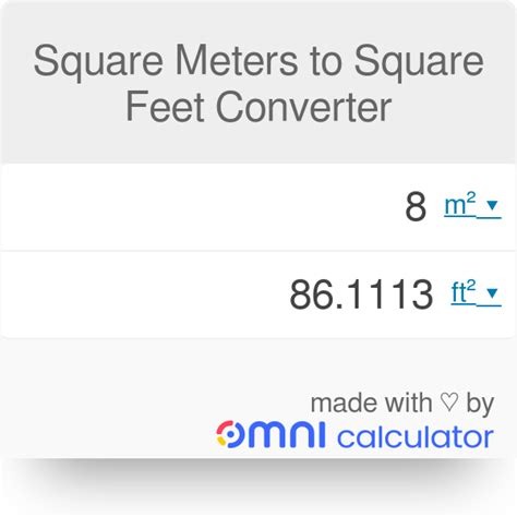 Convert Square Feet To Square Meters Off