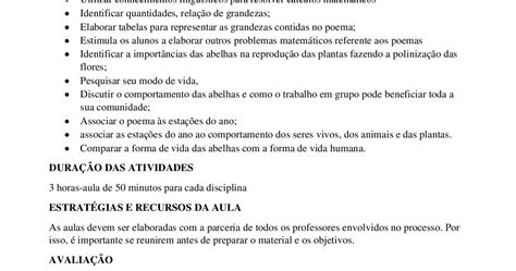 Plano De Aula Atividade Lúdica Gênero Textual Poema Ou 7C8