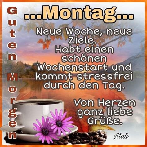 Pin von Gaby Spieltundbastelthier auf Montag Montag grüße Whatsapp