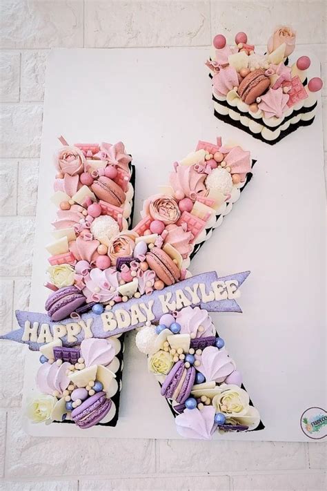 LETTER CAKES Frudeco Miami Birthday Cakes For Teens Number