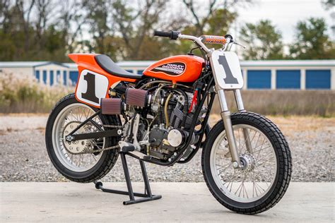 Harley Davidson XR750 A Restored Racer Ready For The Dirt Track
