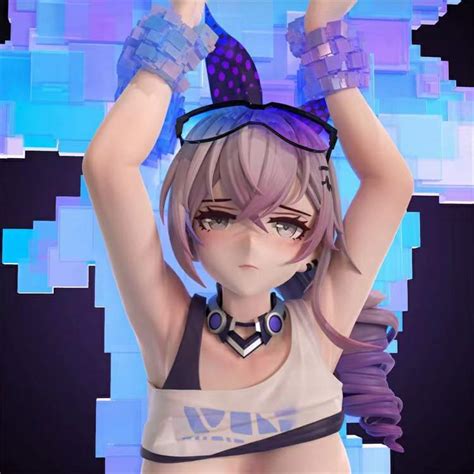 ハキミ Studio B 1 6 Honkai Star Rail Silver Wolf Resin Statue Devilness