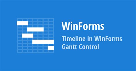 winforms gantt — visualize project schedules within a timeline
