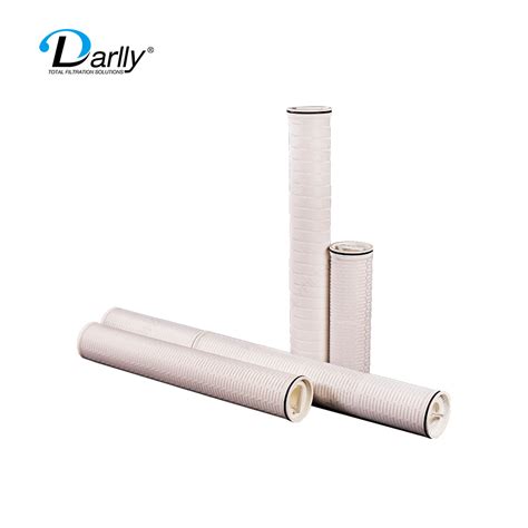 High Flowing Glass Fiber Membrane Filter Cartridge China Glass Fiber