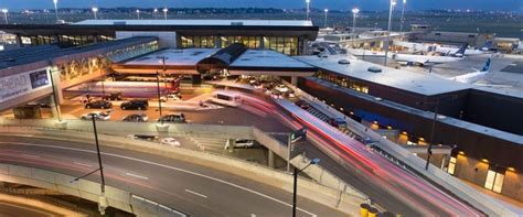 Overview Of United Terminal At Logan Airport Airportcityterminals