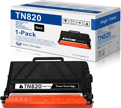 Amazon TN820 TN850 Toner Cartridge 2 Pack Compatible Replacement