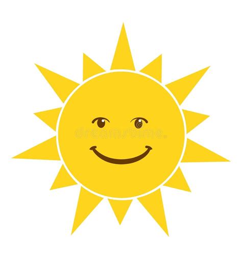 La Cara Sonriente Del Sol Del Verano Con Las Gafas De Sol Vector El