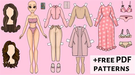 Barbie Paper Dolls Print Outs