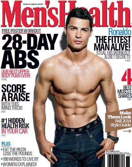 Cristiano Ronaldo Various Magazine Poses Naked Male Celebrities