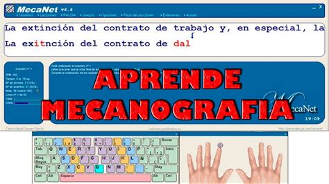 Aprender Mecanografia Con Un Programa De Mecanografia Gratis YouTube