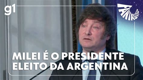 Milei Vence Sergio Massa E O Novo Presidente Da Argentina