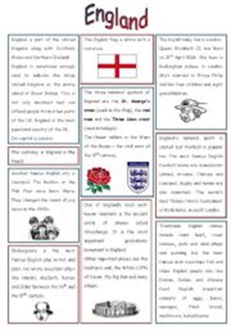 England Pelmanism Cards Part Of Esl Worksheet By Lucak F