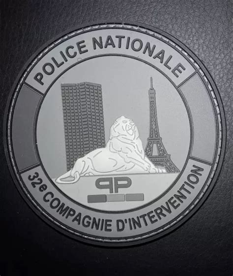 ANCIEN ECUSSON PP Police Nationale Obsolete Pour Collection EUR 10 99