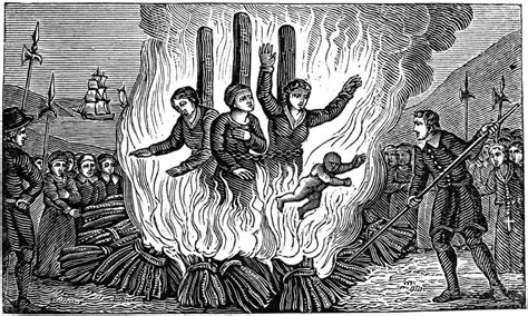 Foxe Book Of Martyrs Ninhuman Execution Of A Mother Her Two Daughters