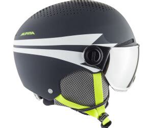 Alpina Sports Zupo Visor Q Lite Charcoal Neon Matt Ab 89 95