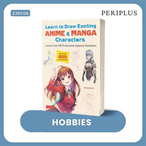Jual Learn To Draw Exciting Anime Manga Characters 9784805317167 Di
