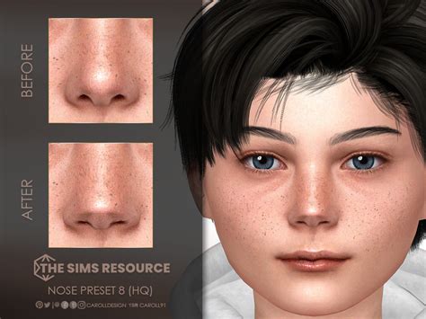 The Sims Resource Nose Preset 8 HQ
