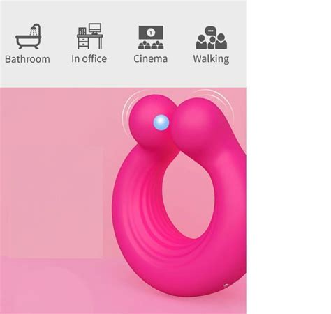 Anneau pénien de couple vibrateur d anneau de pénis pour hommes