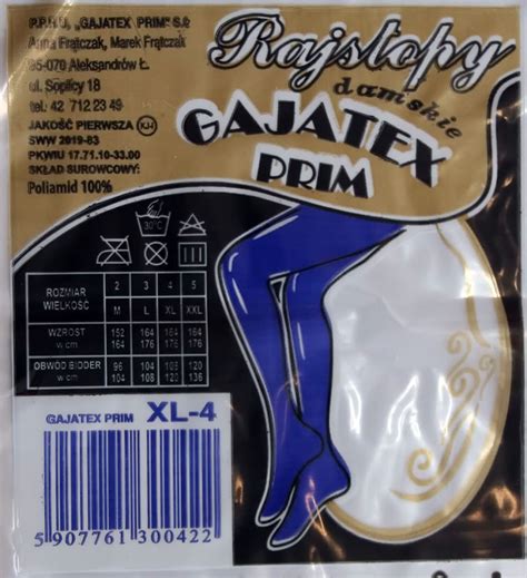 Reszta asortymentu Gajatex Prim producent rajstop Łódź