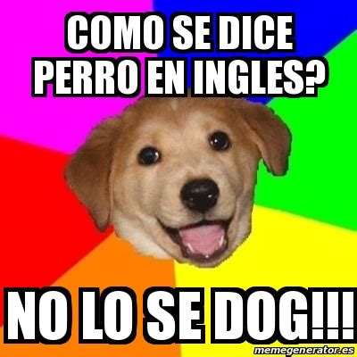 Como Se Dice Perro En Inglés edulistips