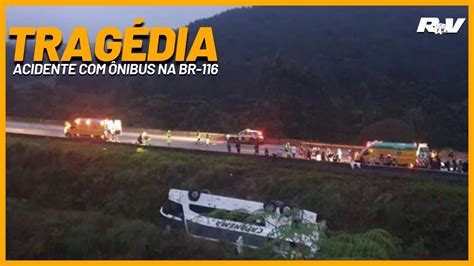 Motorista dorme ao volante ônibus tomba deixando vários feridos e
