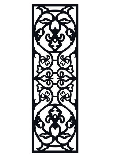 Cnc Plasma Curl Jali Svg Dxf Design Makerbhawan