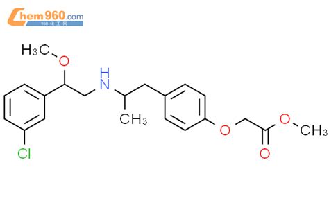 90469 45 7 ACETIC ACID 4 2 2 3 CHLOROPHENYL 2 METHOXYETHYL AMINO