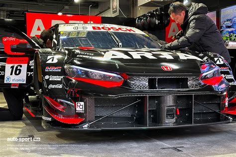 2024年スーパーGT富士公式テスト 16号車ARTA MUGEN CIVIC TYPE R GT autosport web