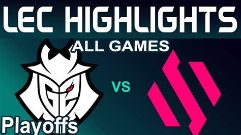 G2 Vs BDS Highlights ALL GAMES LEC Summer Playoffs 2024 G2 Esports Vs