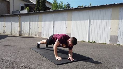 Gainage PLanche Coude Bras Tendus Commando YouTube