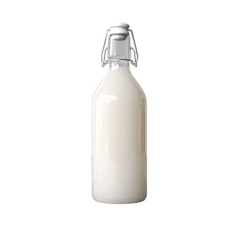 Milk Bottle Mockup On Transparent Background PNG File 19550833 PNG